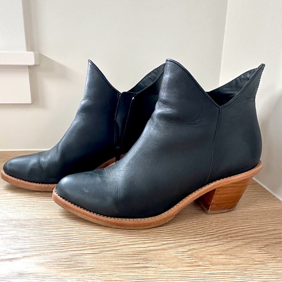 Poppy Barley | Shoes | Poppy Barley Two Point Five Black Boot | Poshmark